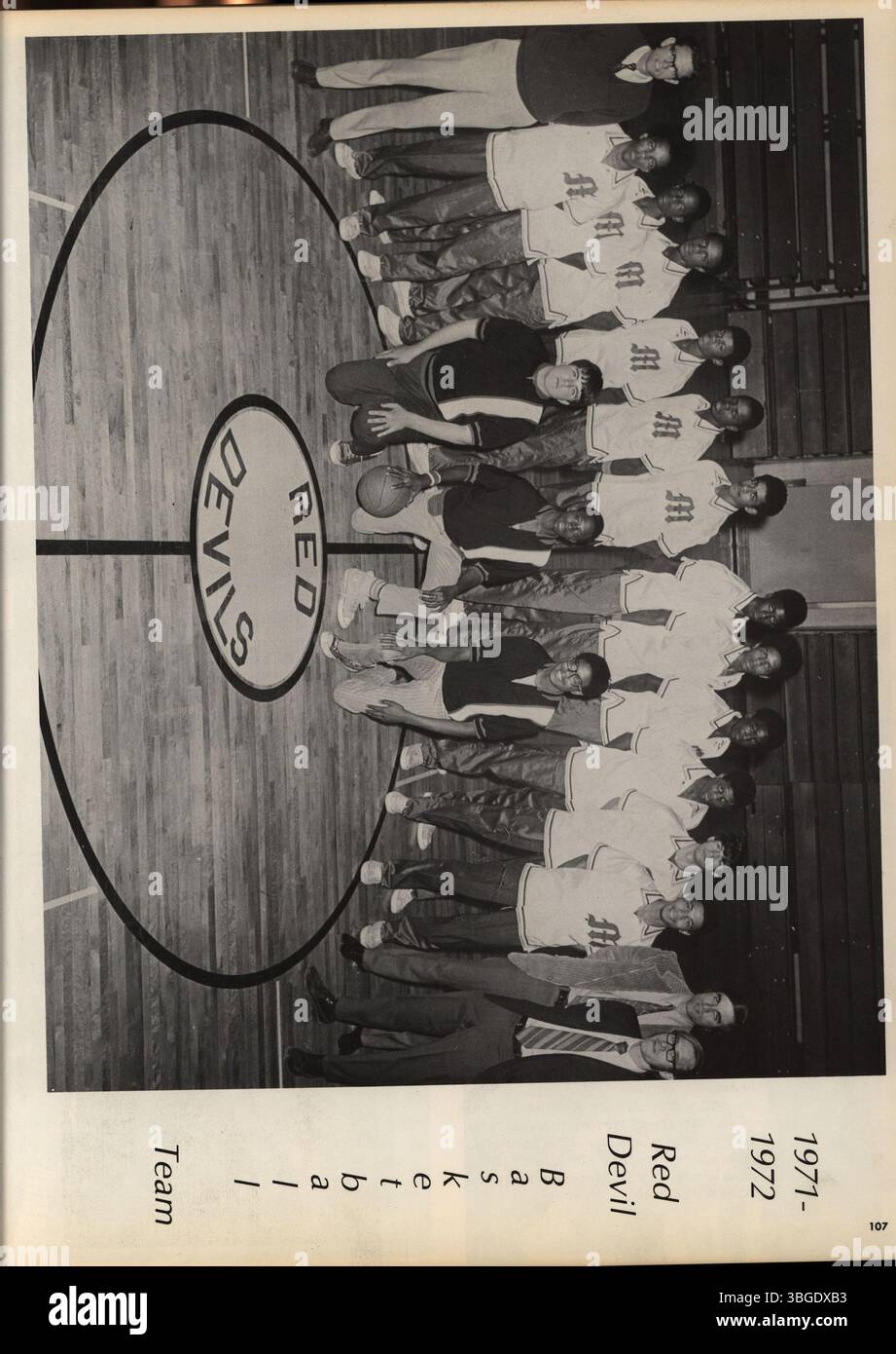 The 1972 yearbook 'Diabolis' from Marion Franklin High School captures ...