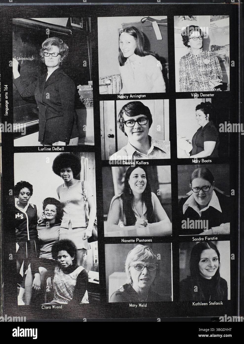 Page 166 of the 1973 South High School yearbook "The Lens" presents ...