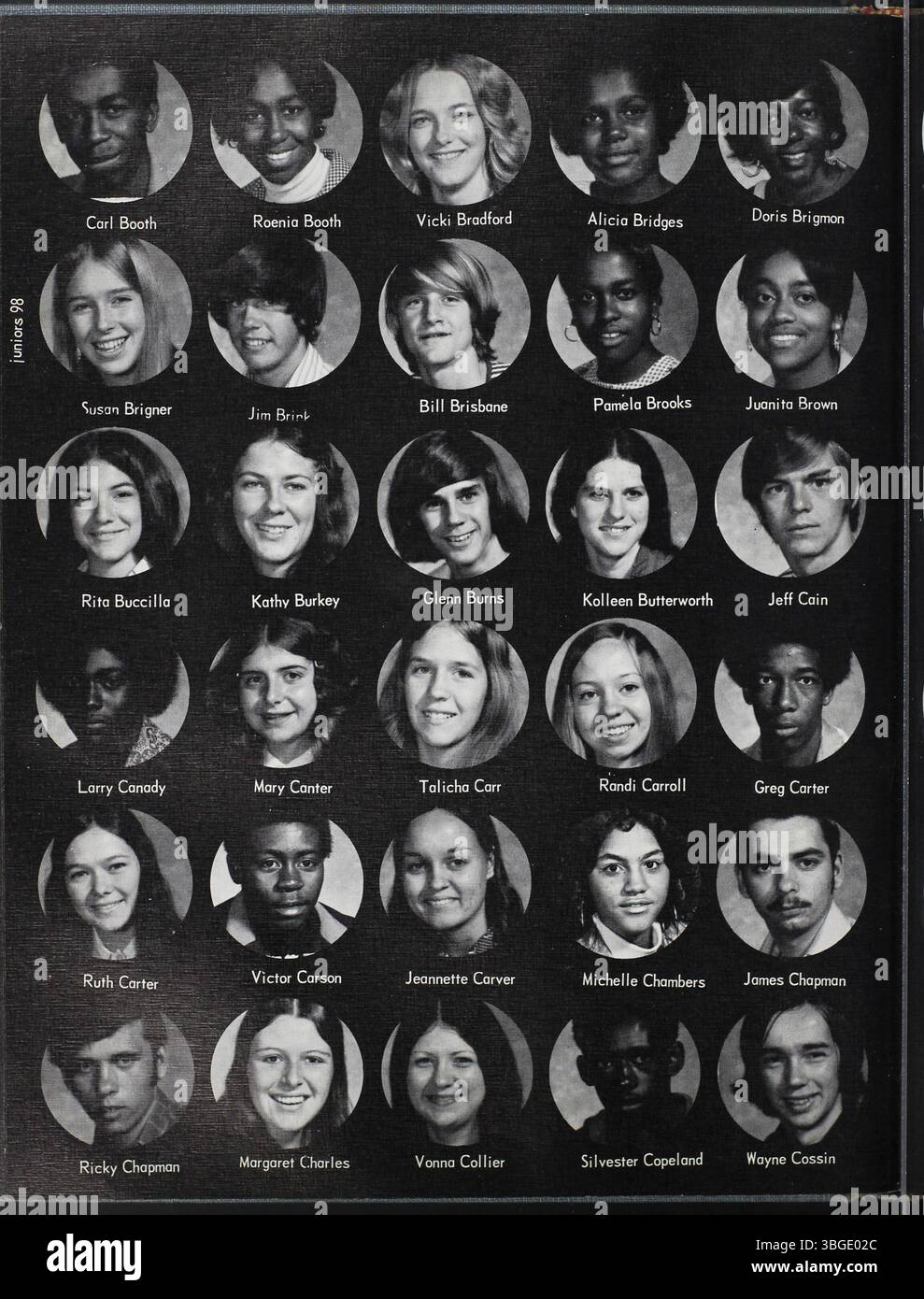 Page 100 of South High School's 1973 yearbook, titled 'The Lens ...