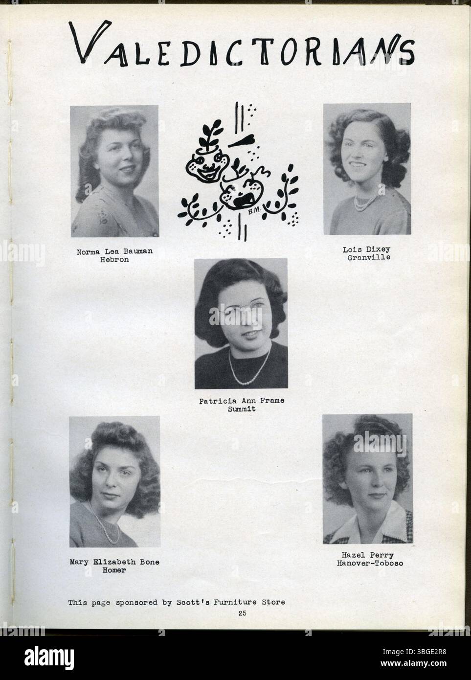 The 1947 Lickingana Yearbook, a publication of the Licking County High ...