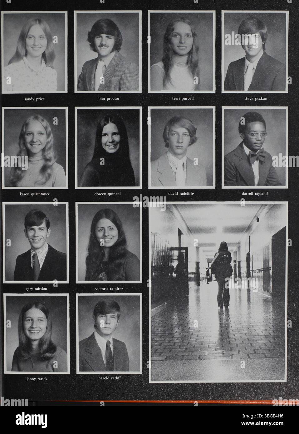 The 1974 North High School yearbook showcases historical facts about the school’s founding in ...