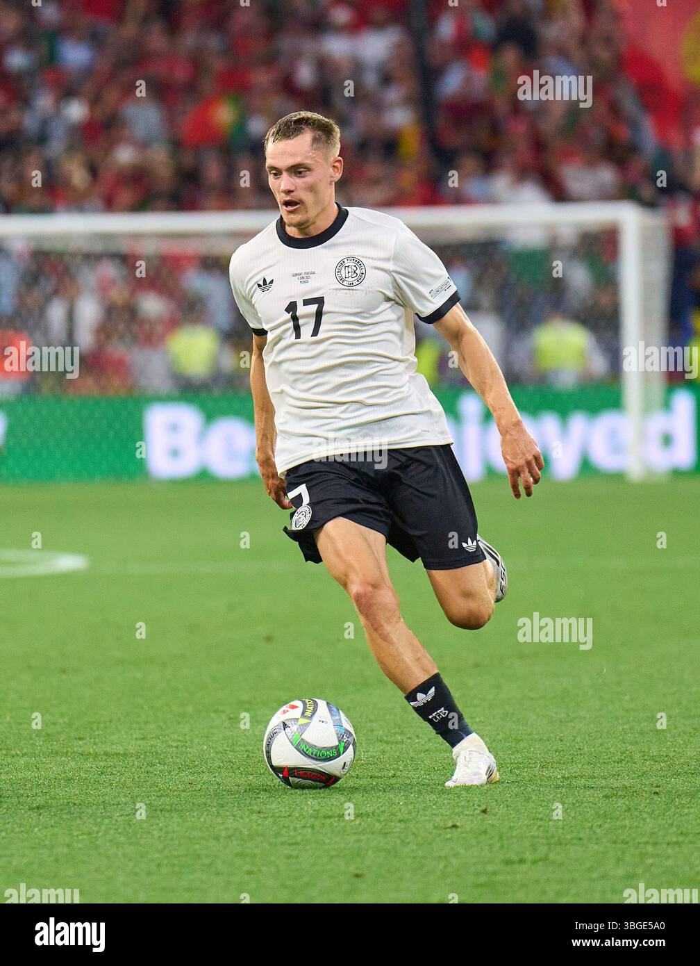 Florian Wirtz, Nr. 17 DFB in the UEFA Nations League 2025 semi final ...