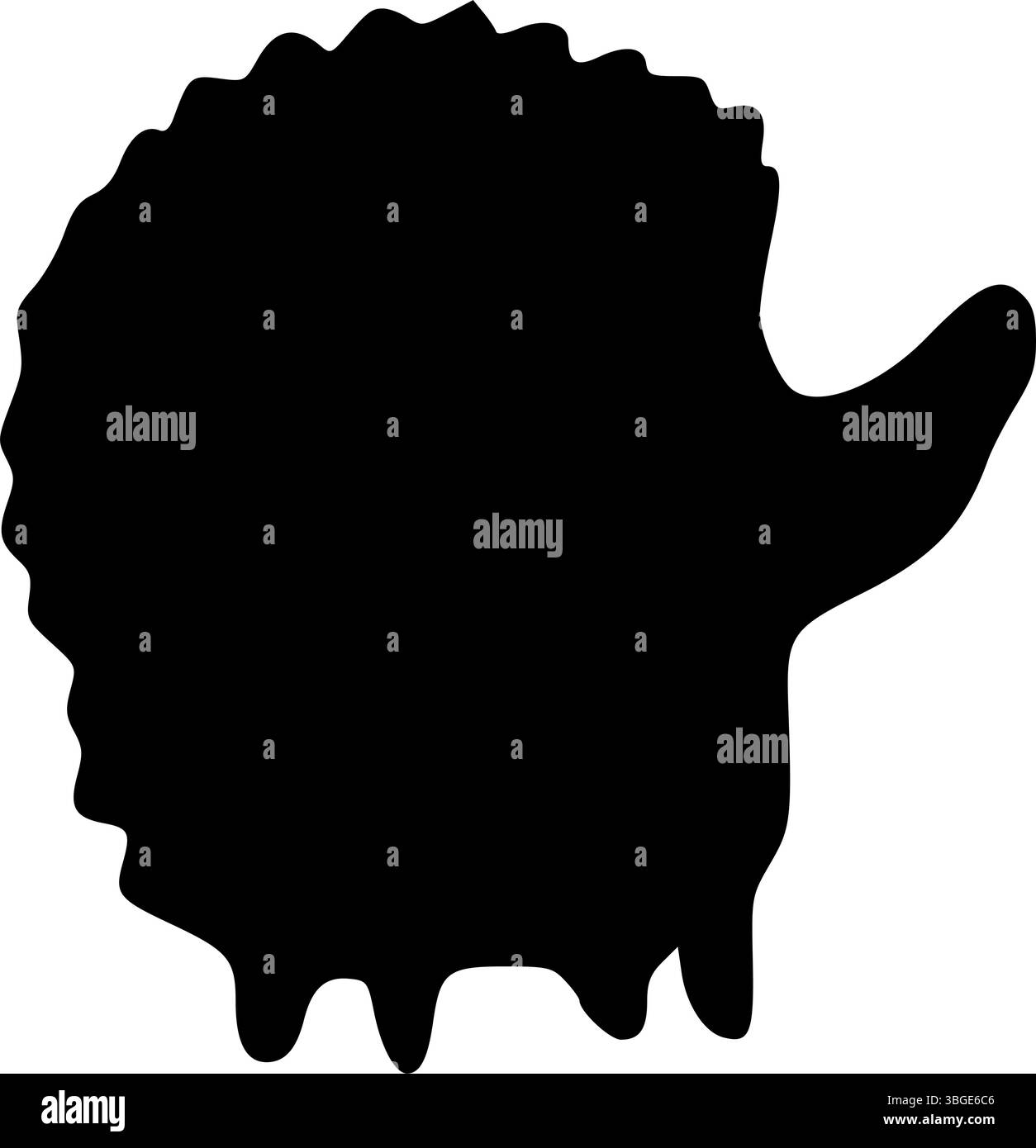 Hedgehog profile Stock Vector Images - Alamy