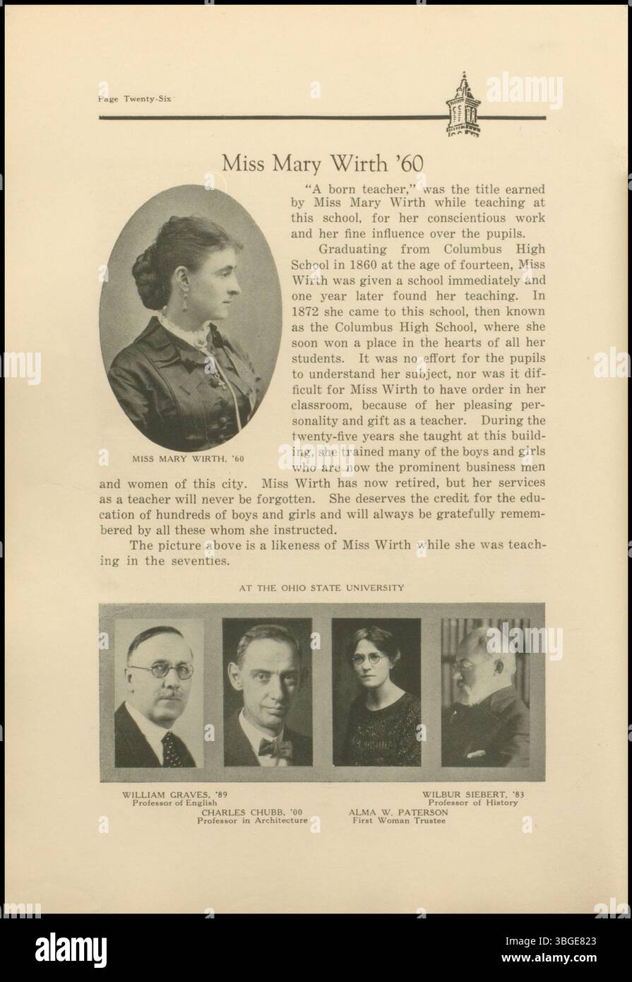 The yearbook 'The Annual' features the history of Columbus' first ...