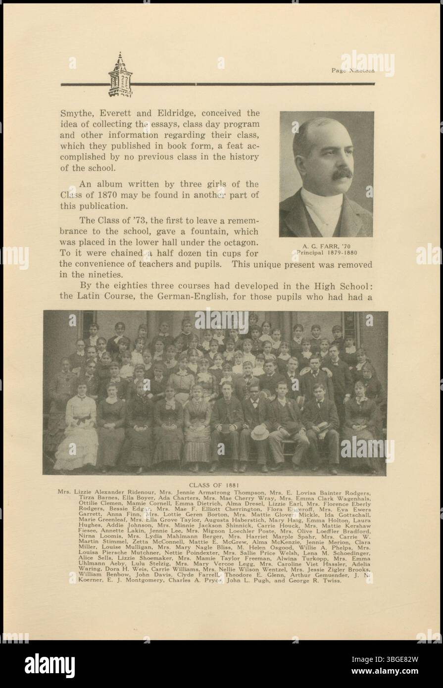 Columbus’ Central High School first opened on September 8, 1862, in a ...