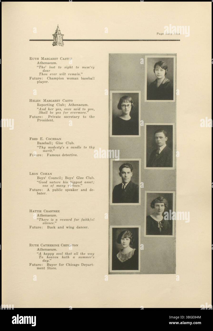 In the 1924 High School of Commerce yearbook, The Annual, Columbus ...