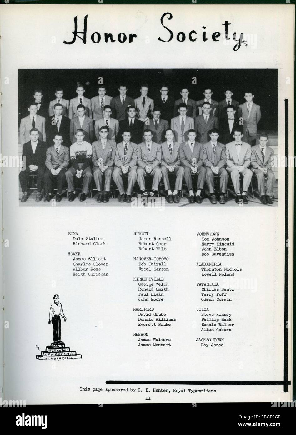 The 1952 Lickingana Yearbook, published by the Licking County High ...
