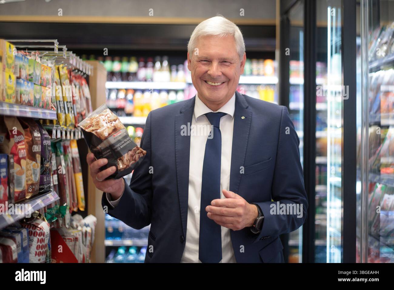 AUSTRIA; VIENNA; 20250605; CEO of SPAR AG, Hans K. Reisch during the ...