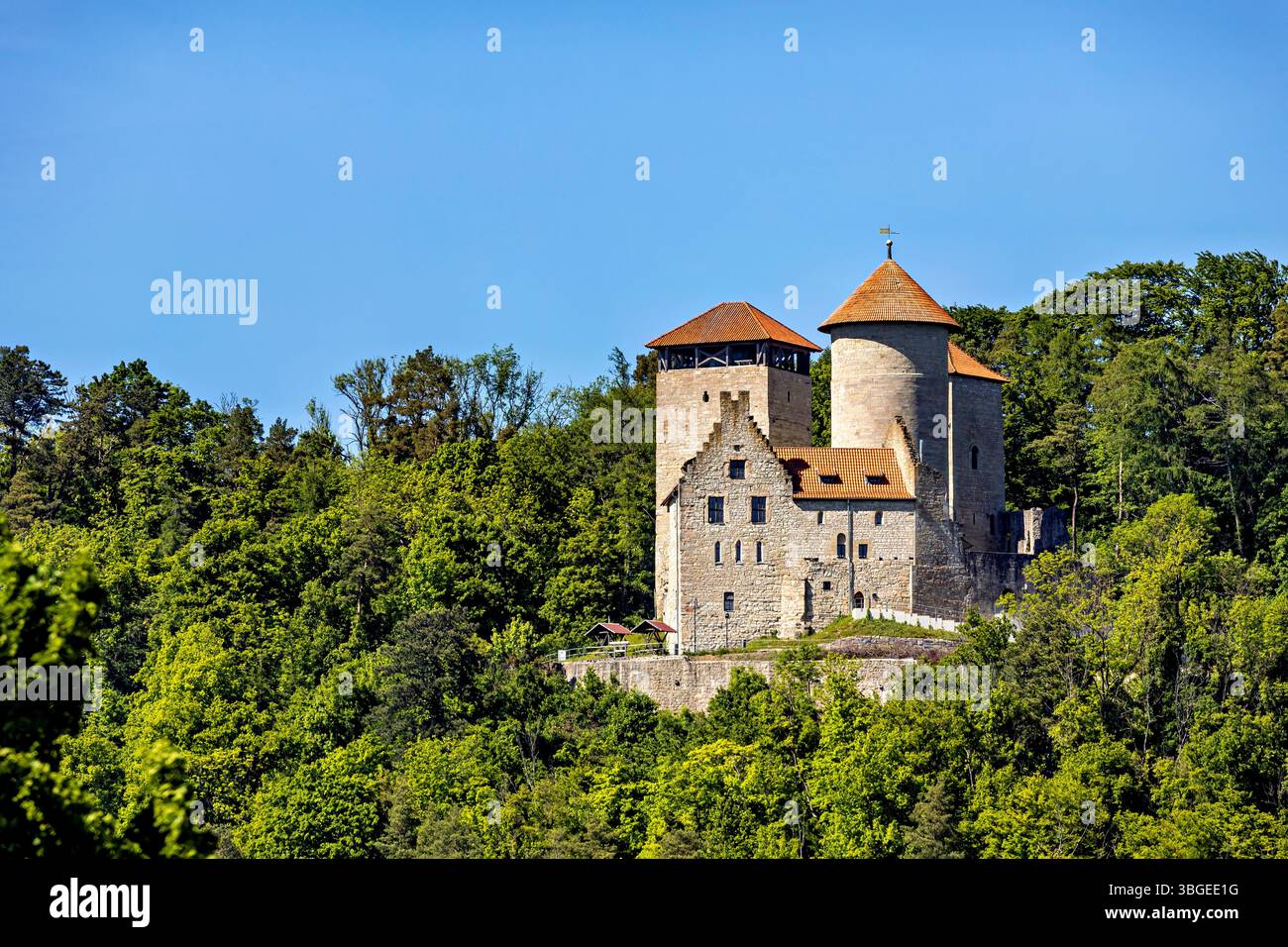 Castle normannstein hi-res stock photography and images - Alamy