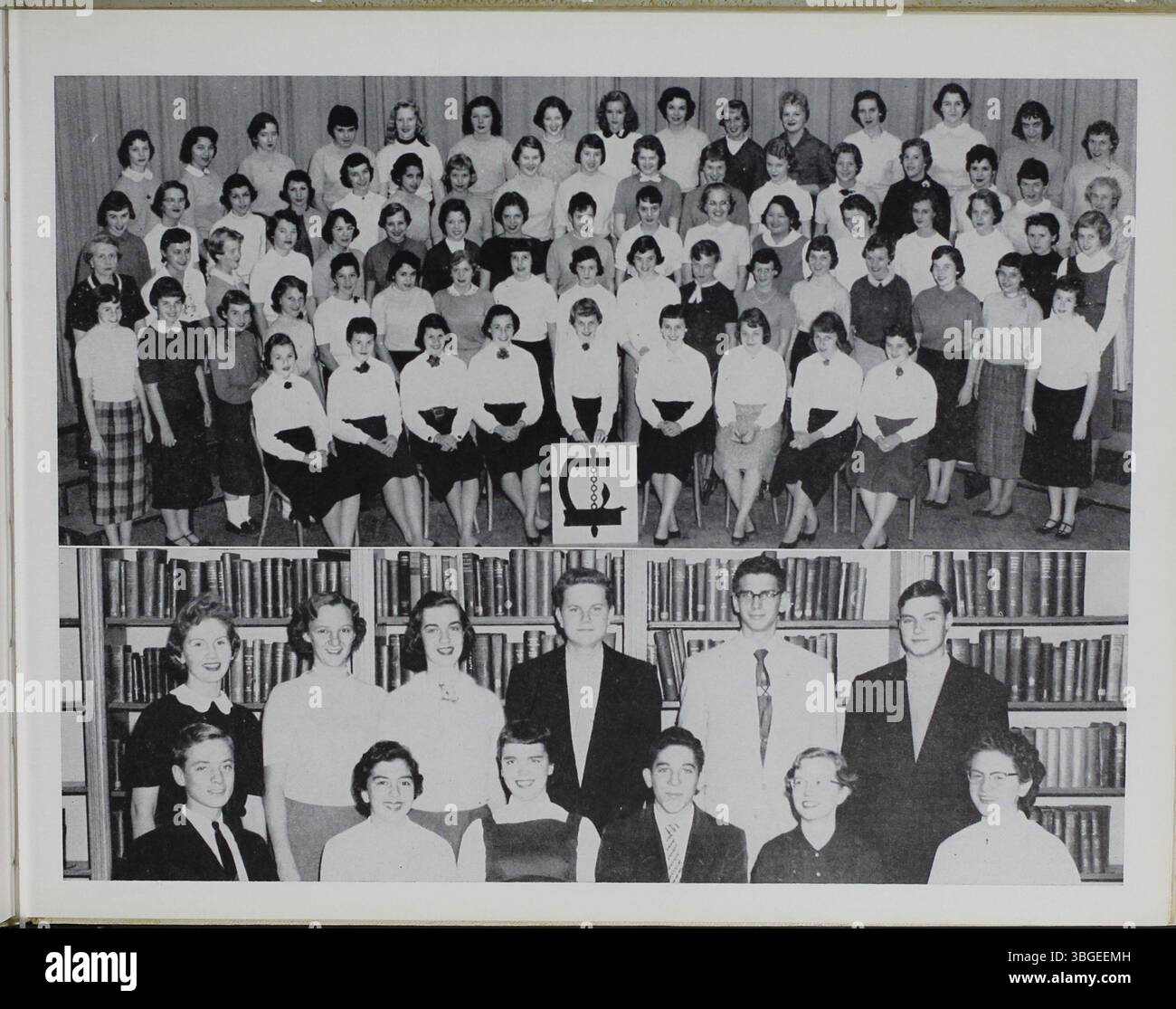 The 1957 yearbook titled 'Memory Book' highlights the history of North ...
