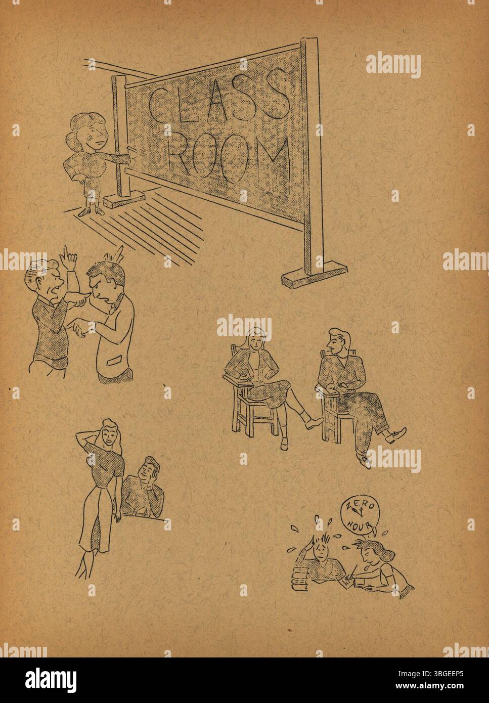 The 1955 'Diabolis' yearbook of Marion Franklin High School highlights ...