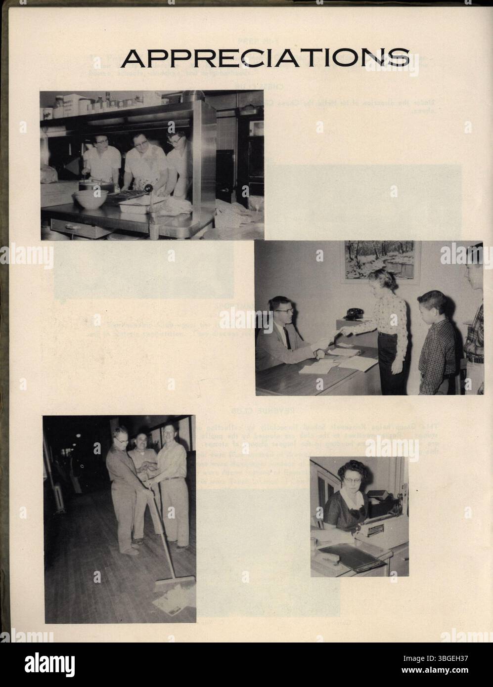 Roosevelt Junior High School's 1958 yearbook, Panorama, highlights the history of Studer Avenue ...