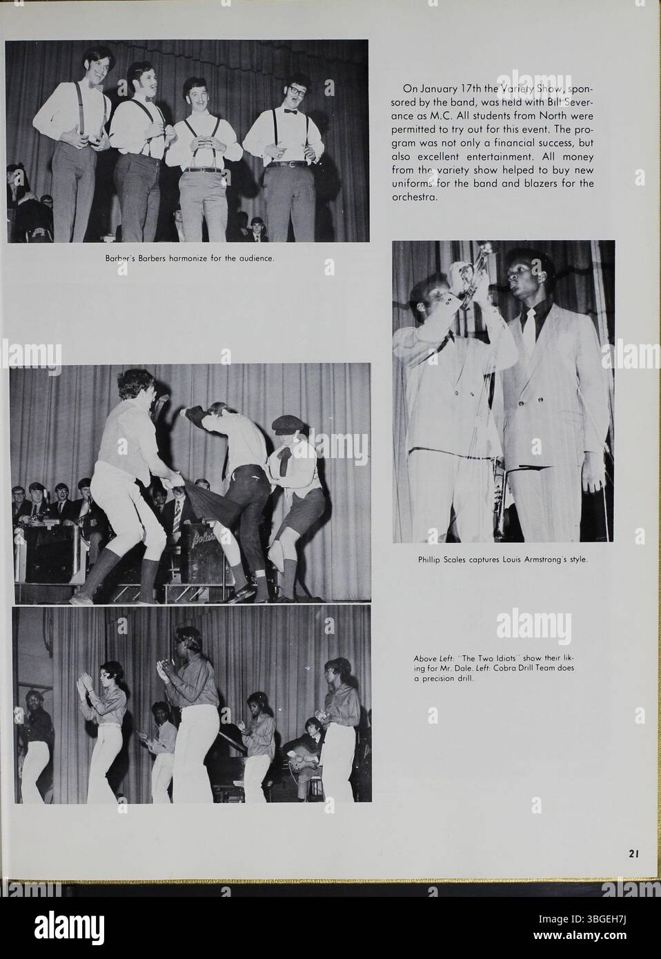 The 1970 'Memory Book' yearbook from North High School recounts the ...