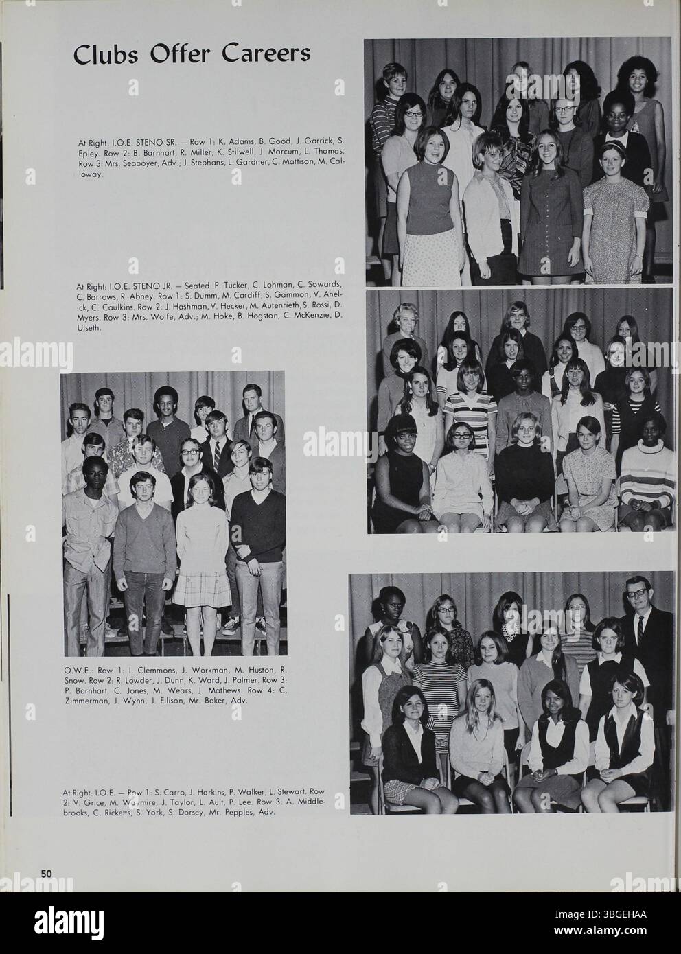 The 1970 Memory Book yearbook features North High School's rich history ...