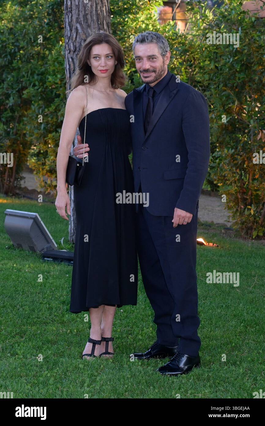 Rome, Italy. 04th June, 2025. Margareth Madè (l) and Giuseppe Zeno (r ...