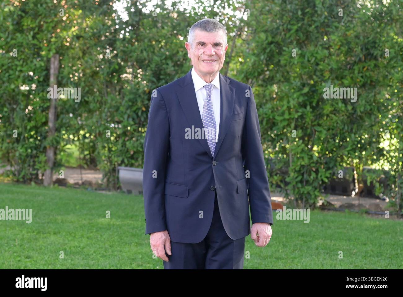 Rome, Italy. 04th June, 2025. Virgilio Sacchini attends the McKim Medal ...