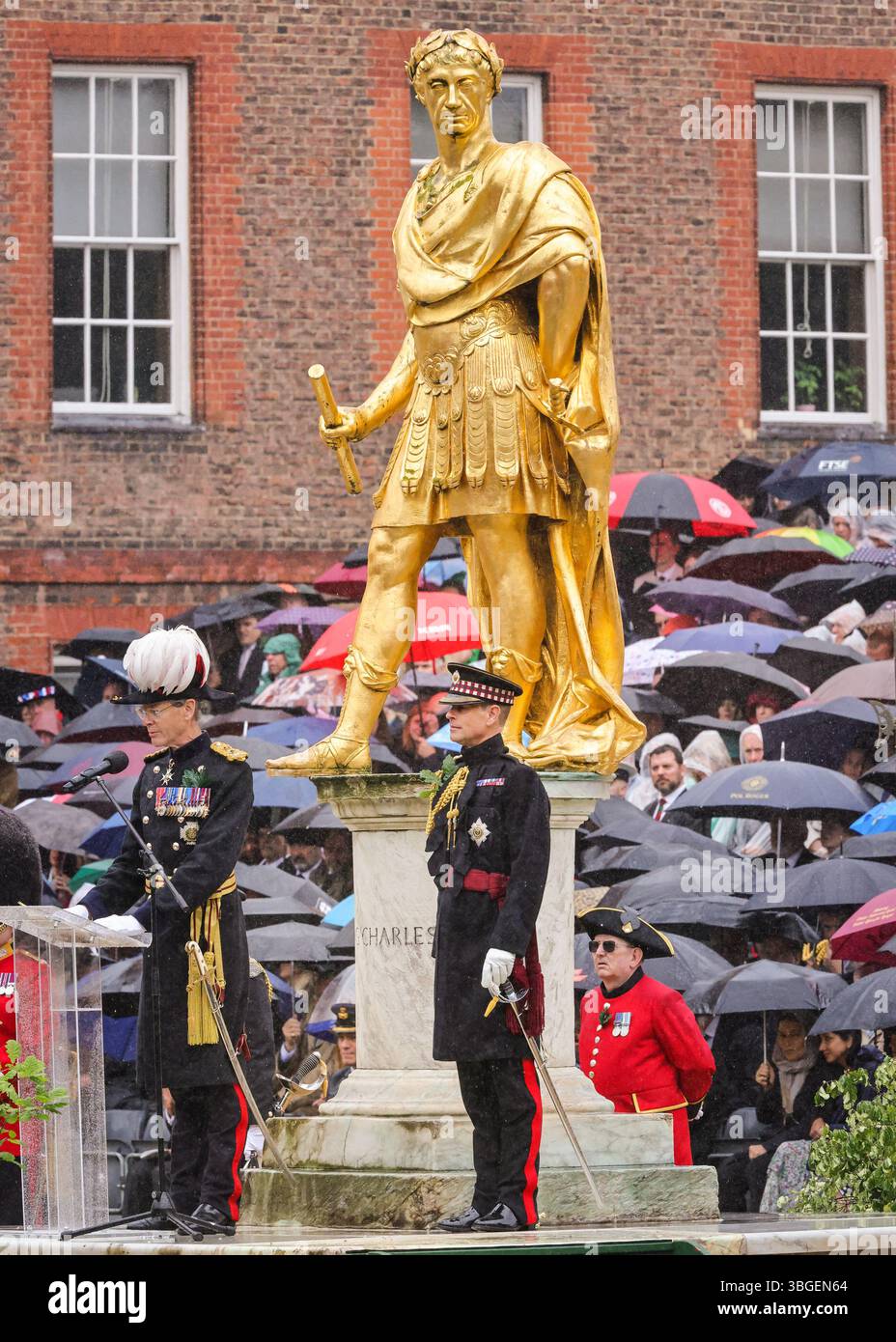 London, UK. 05th June, 2025. The annual Founders Day Parade takes place ...
