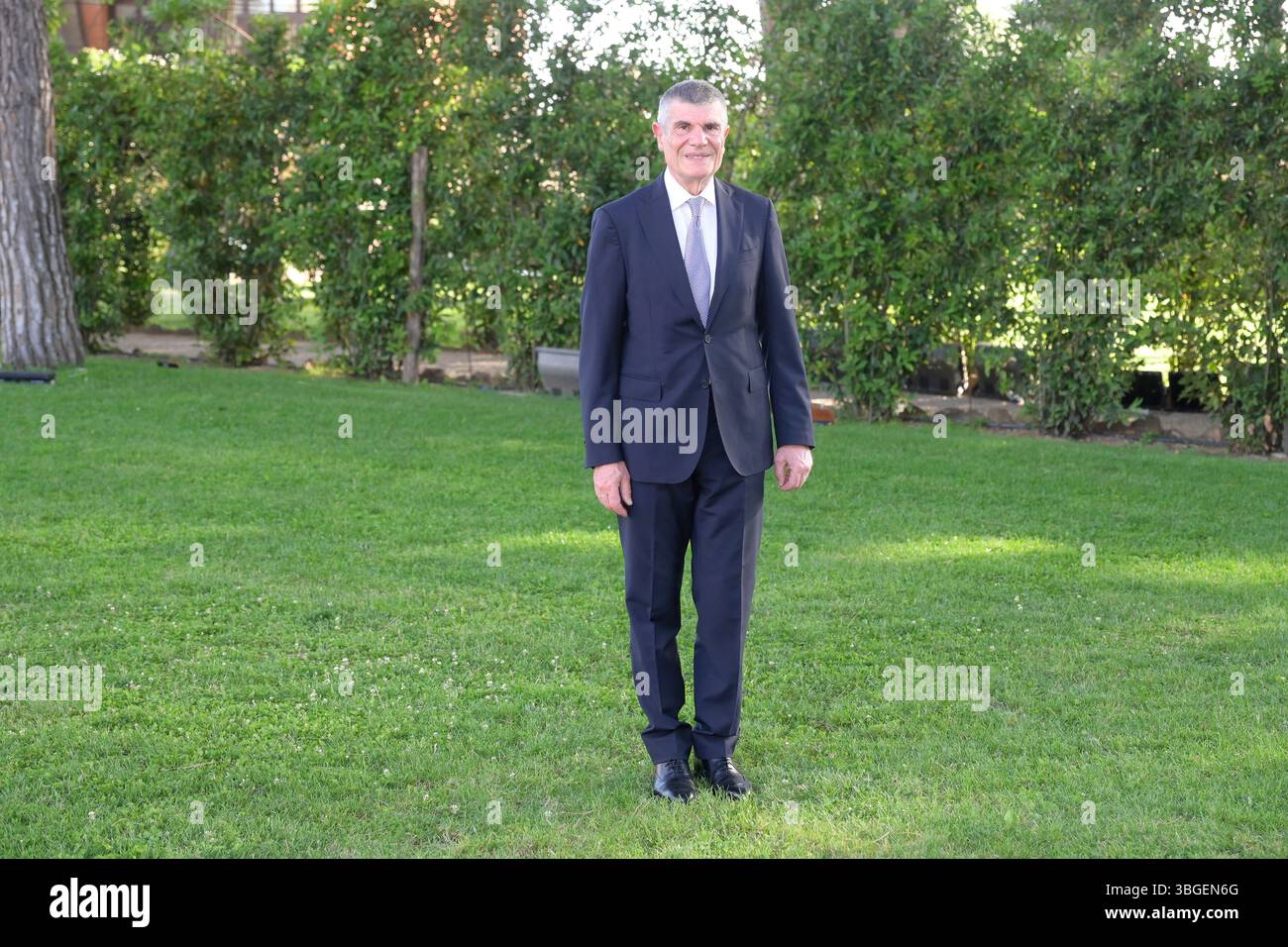 Virgilio Sacchini attends the McKim Medal Gala 2025 at Villa Aurelia ...