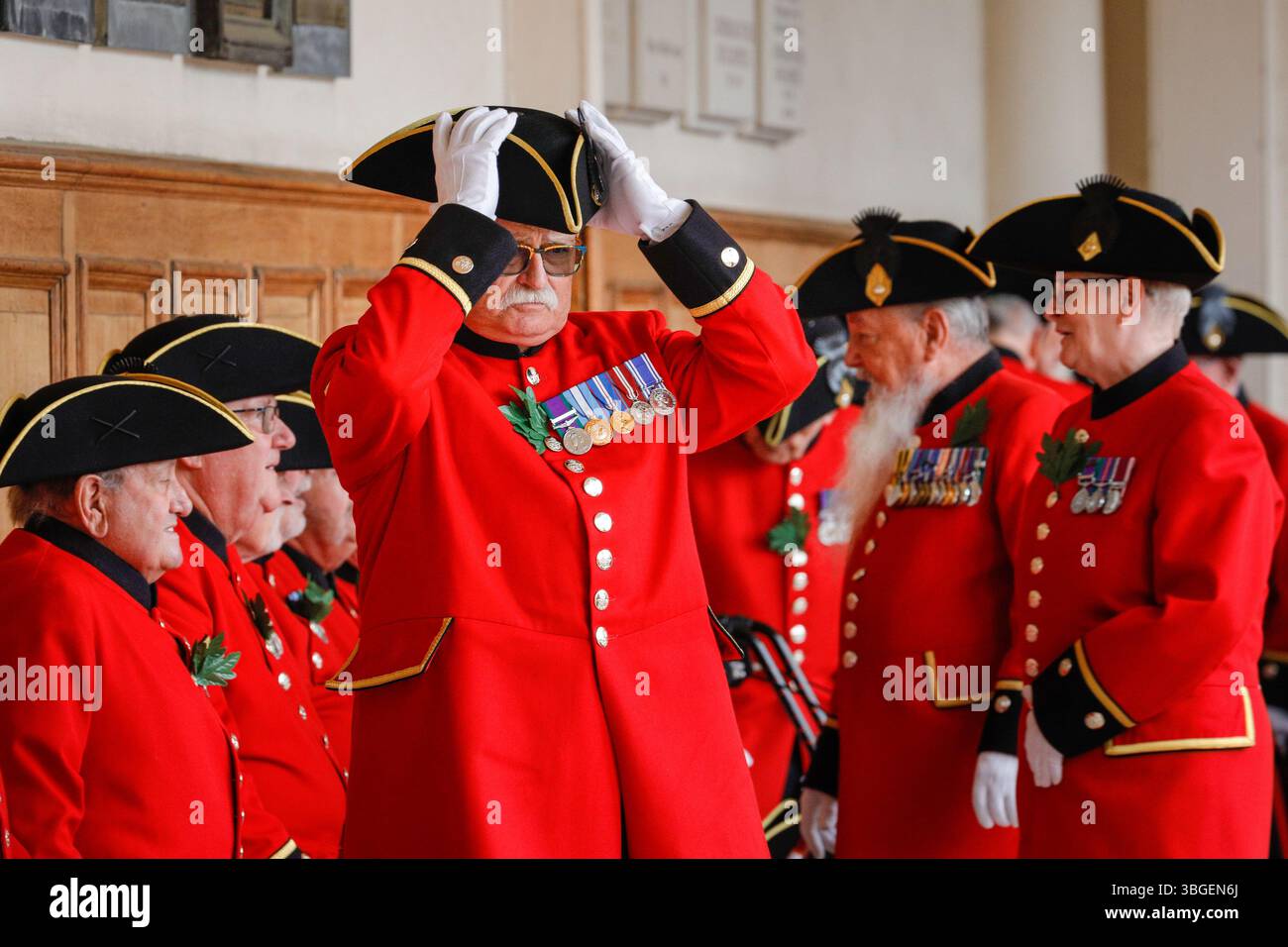 London, UK. 05th June, 2025. The annual Founders Day Parade takes place ...