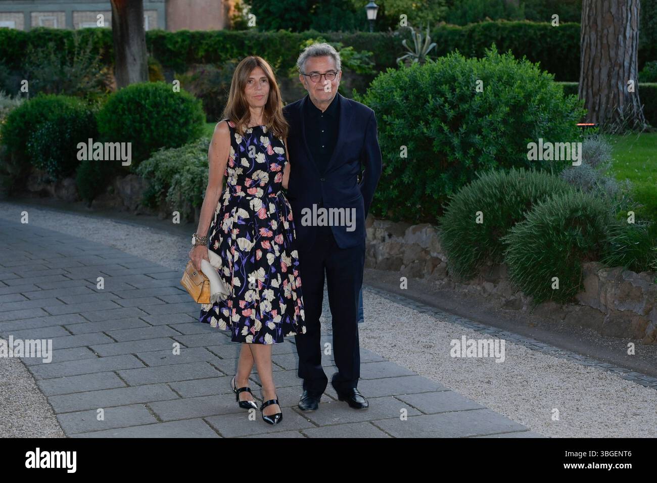 Rome, Italy. 04th June, 2025. Camilla Nesbitt (l) and Pietro Valsecchi ...