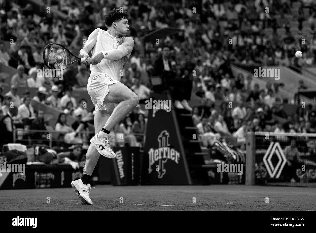 PARIS, FRANCE - JUNE 1: Ben Shelton of The USA during the French Open ...
