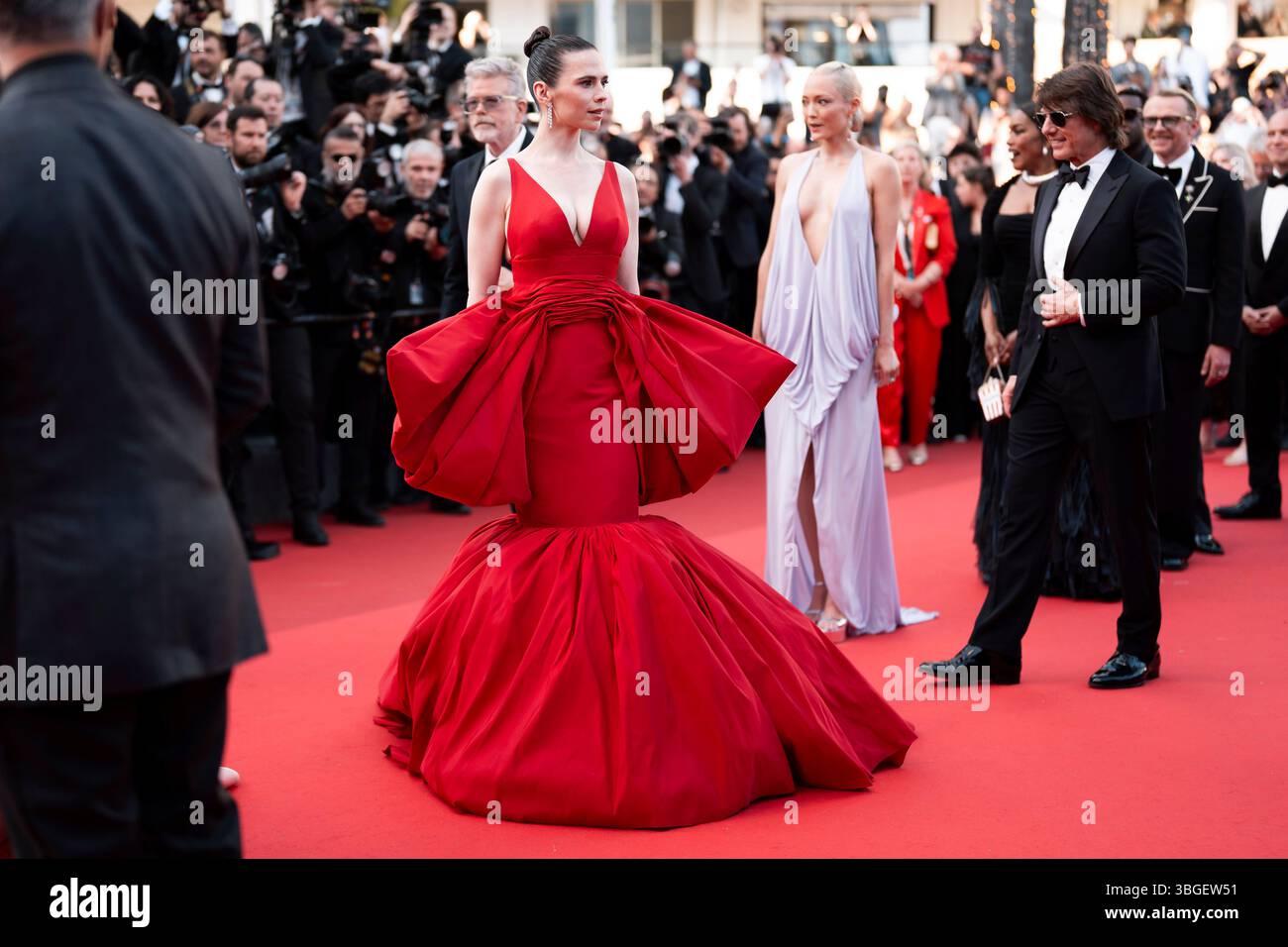 Hayley Atwell poses for photographers upon arrival at the premiere of ...
