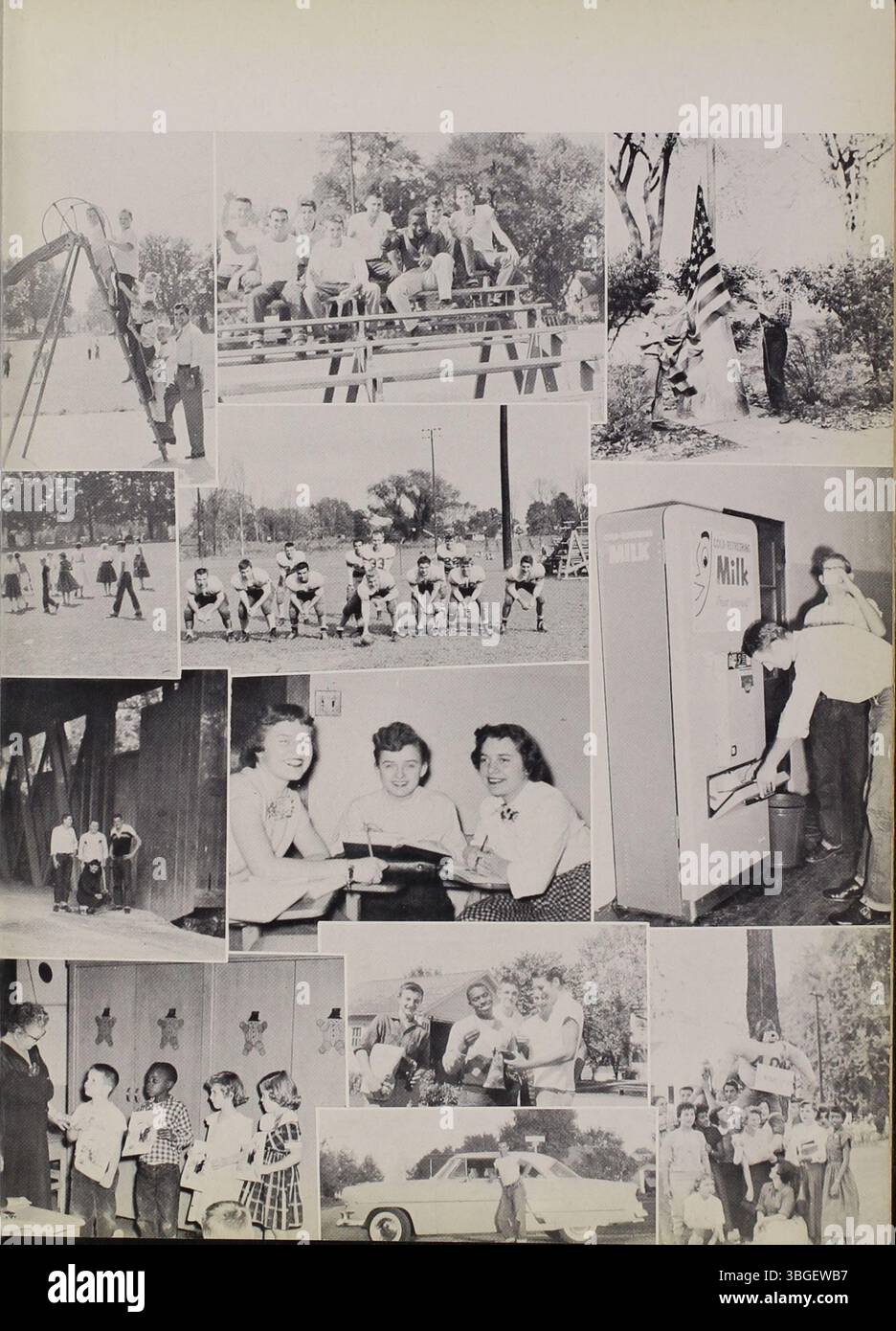 The 1956 Reynolian yearbook showcases Reynoldsburg High School's ...
