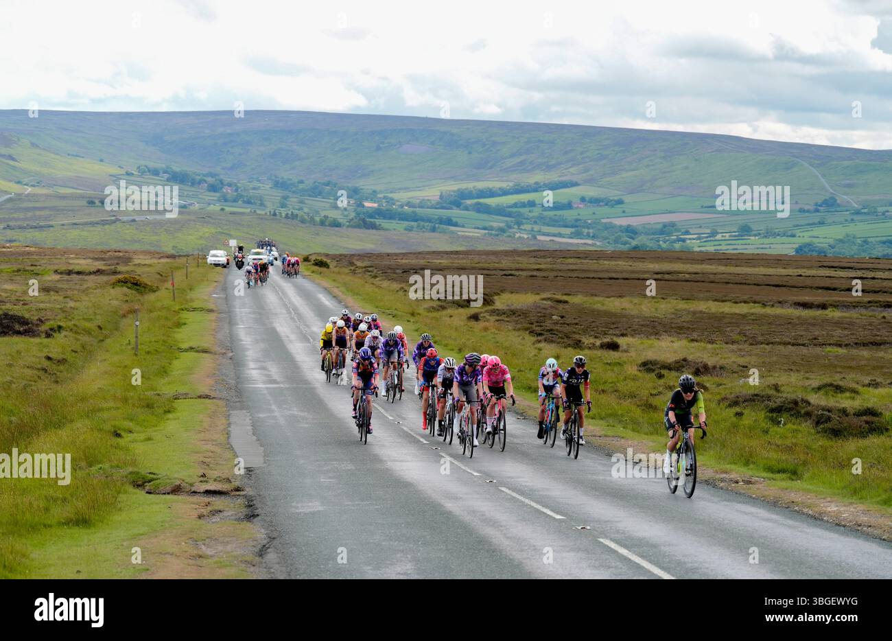 Updating Caption to include location: Riders in action at Langburn’s ...