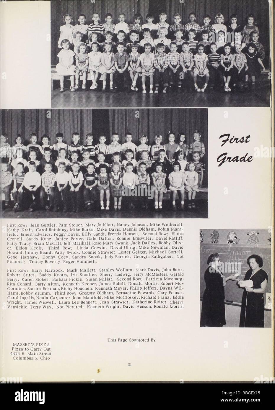 The Reynolian yearbook of Reynoldsburg High School from 1955 details ...