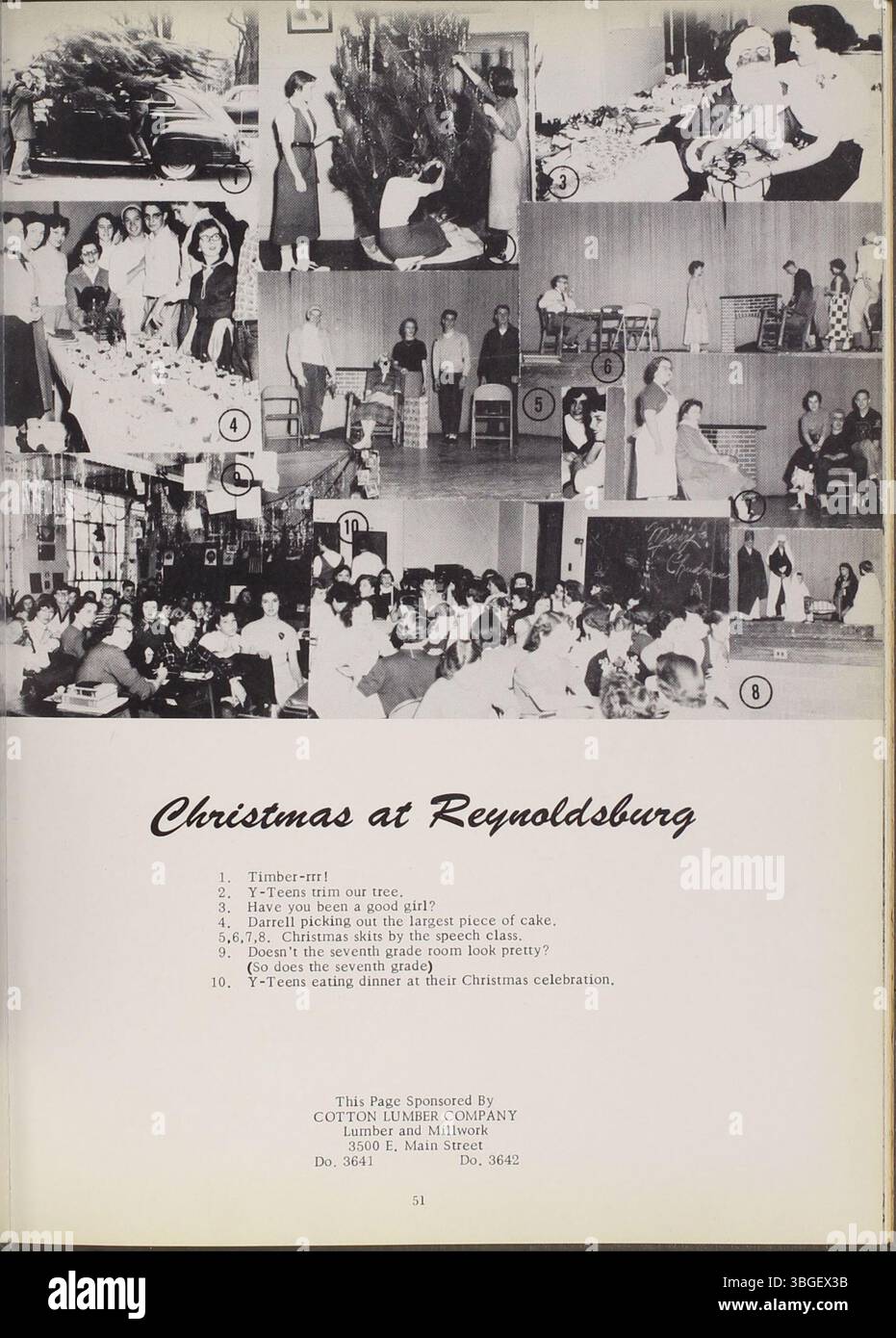 The Reynoldsburg High School yearbook, called Reynolian, highlights the ...