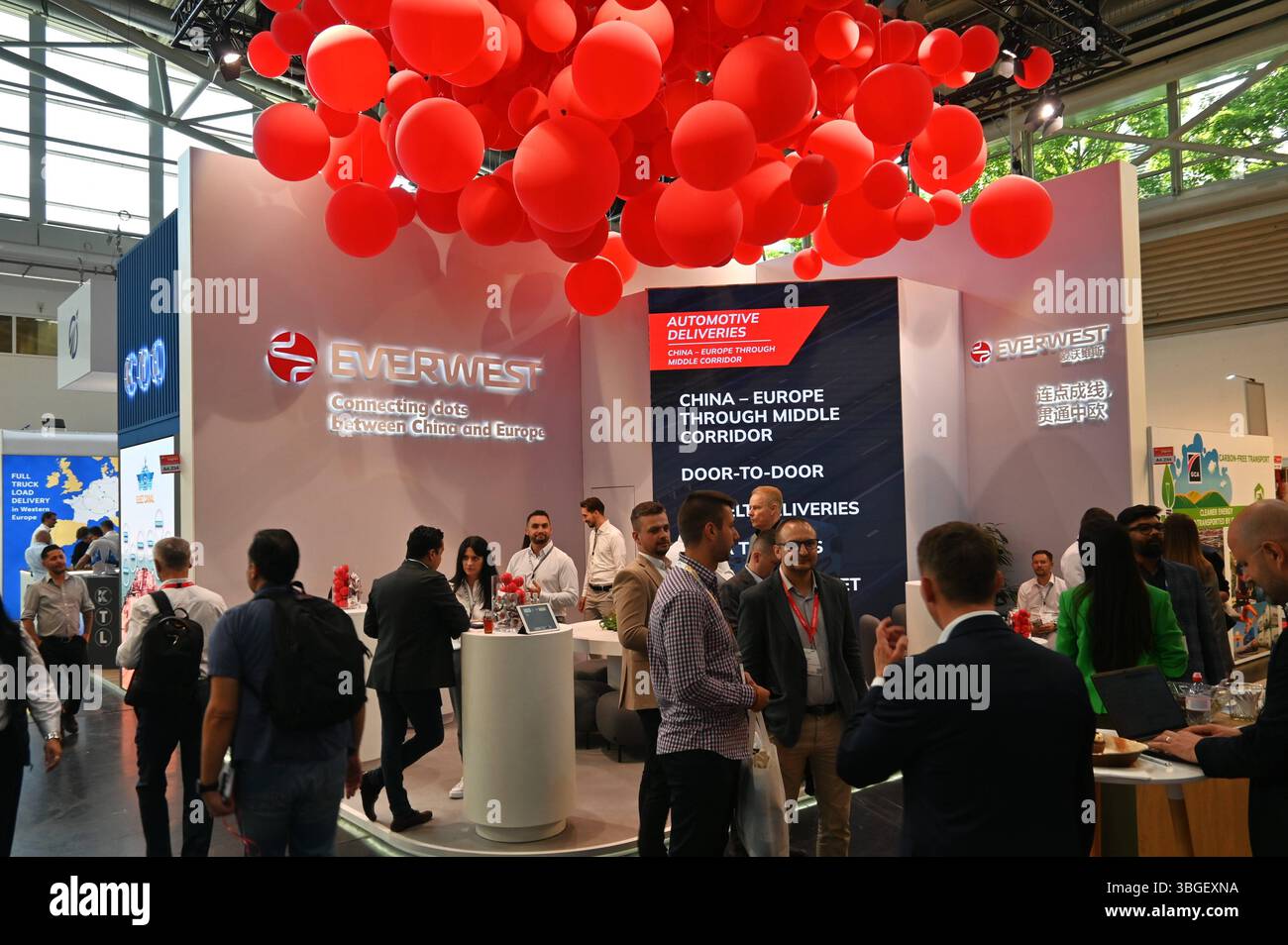Messe München. Die transport logistic ist die weltweit grösste Fachmesse für Logistik, Mobilität ...