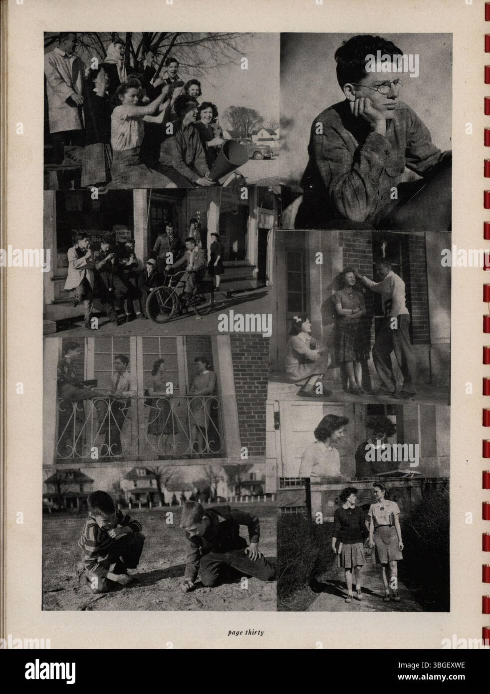 The 1943 Reynolian yearbook captures Reynoldsburg High School's transformation from an 1819 log ...