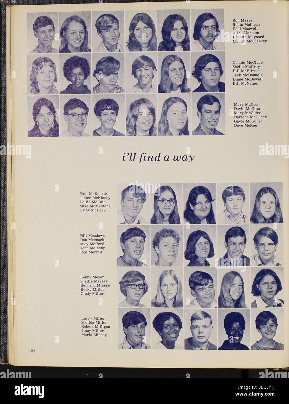 The 1972 West High School yearbook marks the school's founding in 1908 ...