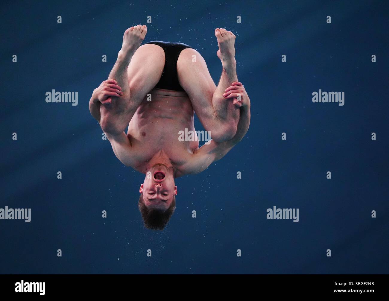 Jack Laugher of City of Sheffield Diving Club in the Mens 3m ...