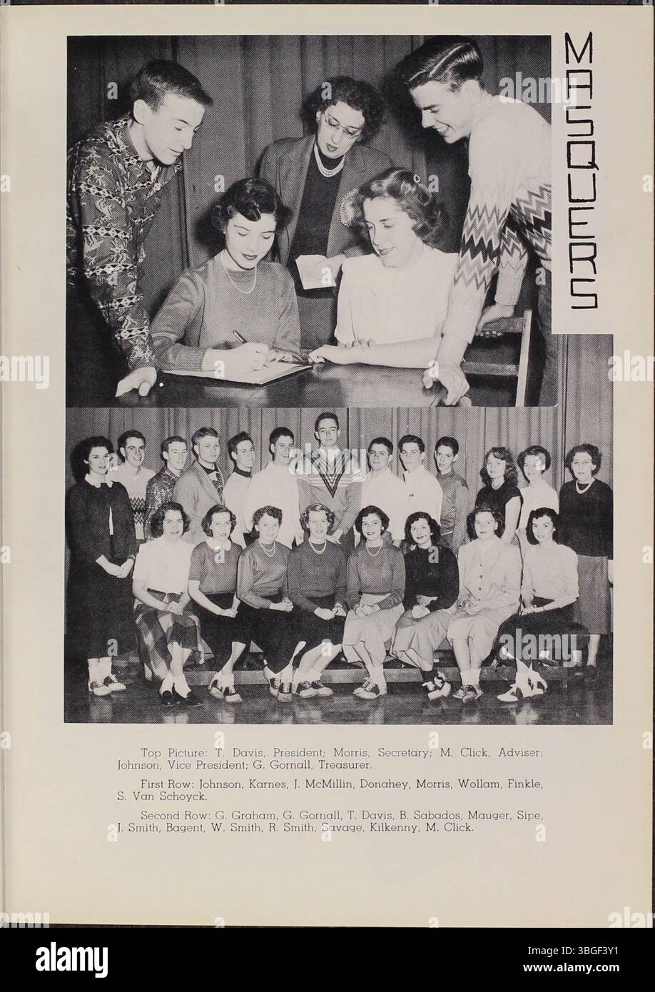 The 1950 'Reynolian' yearbook captures the history of Reynoldsburg High ...