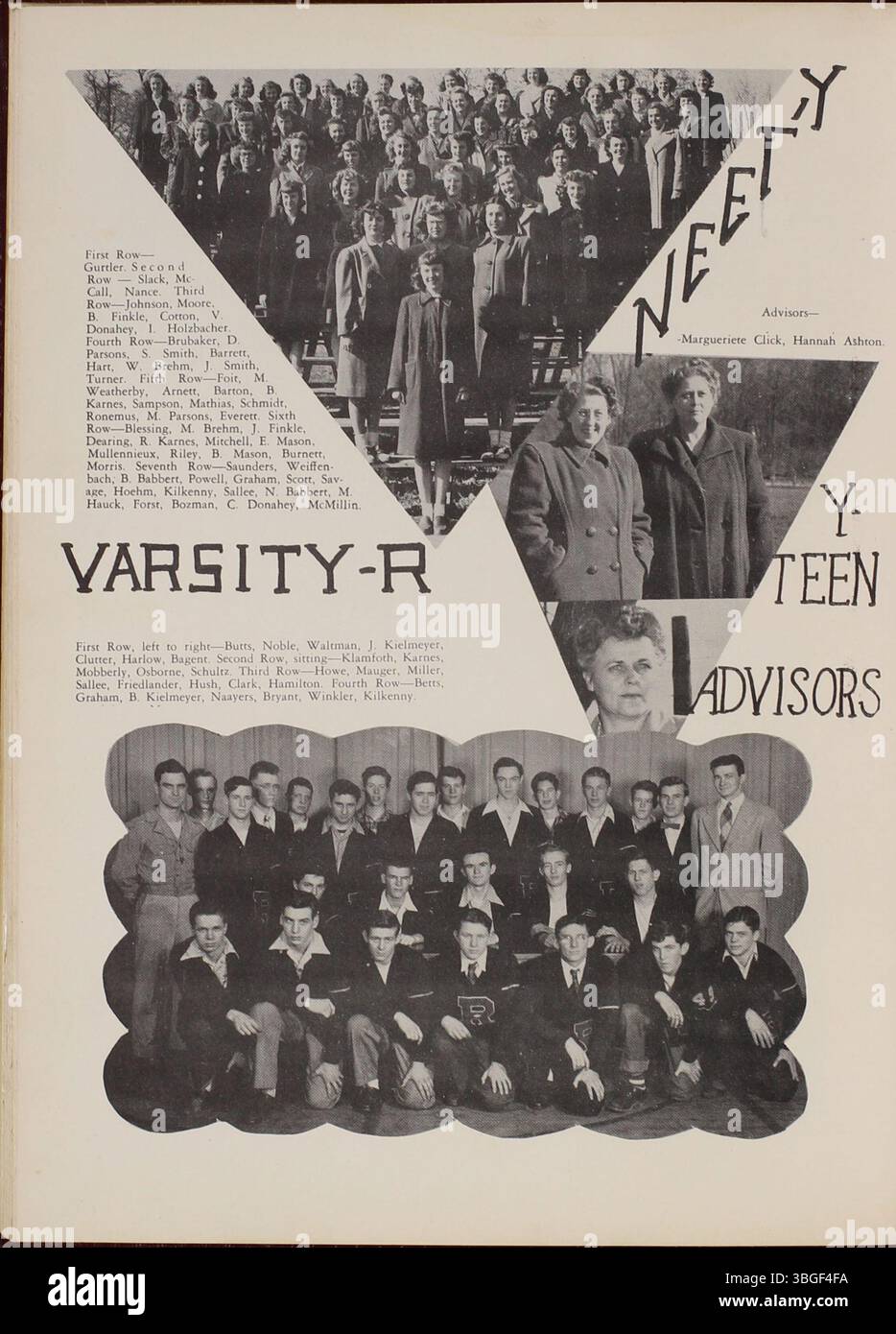 The 1948 Reynolian yearbook from Reynoldsburg High School offers ...