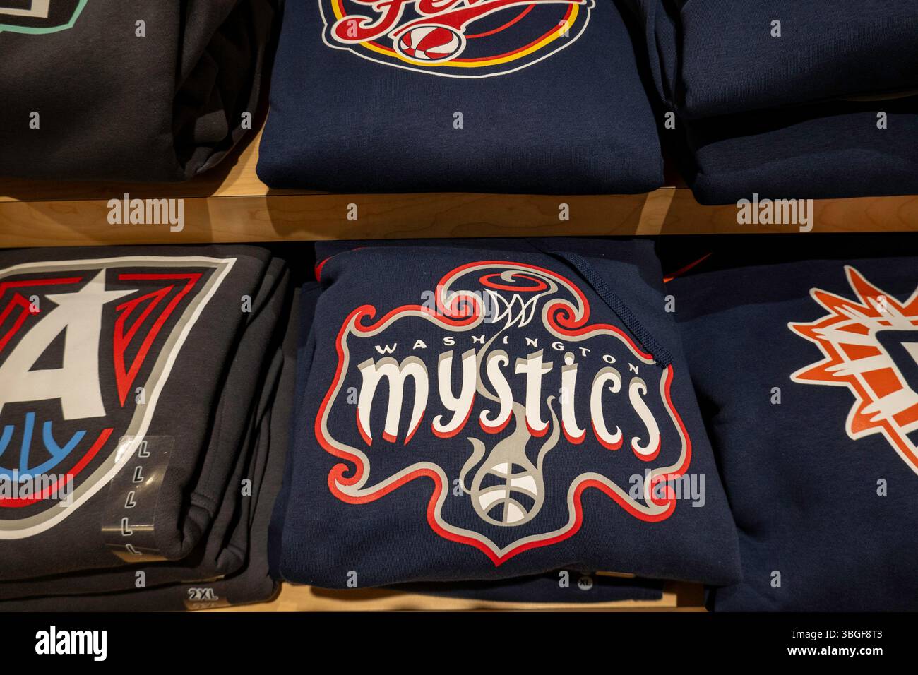 Branded Merchandise is popular at the NBA Store on Fifth Avenue in New ...