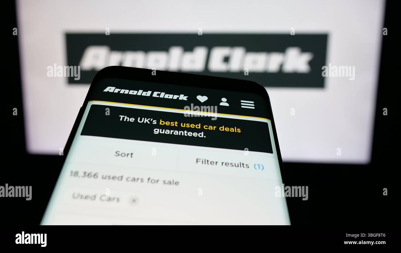 Arnold clark logo hi-res stock photography and images - Alamy
