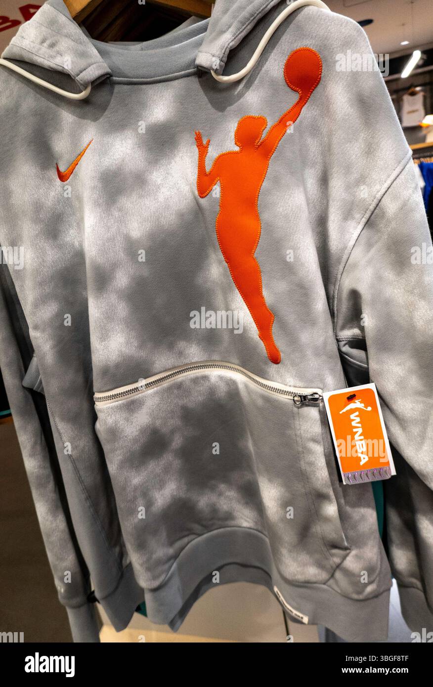 Branded Merchandise is popular at the NBA Store on Fifth Avenue in New ...