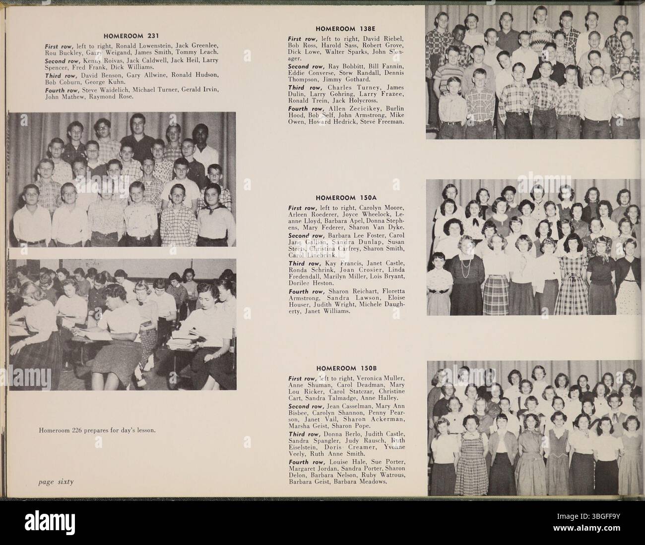 West High School, founded in 1908, is captured in its 1956 yearbook ...