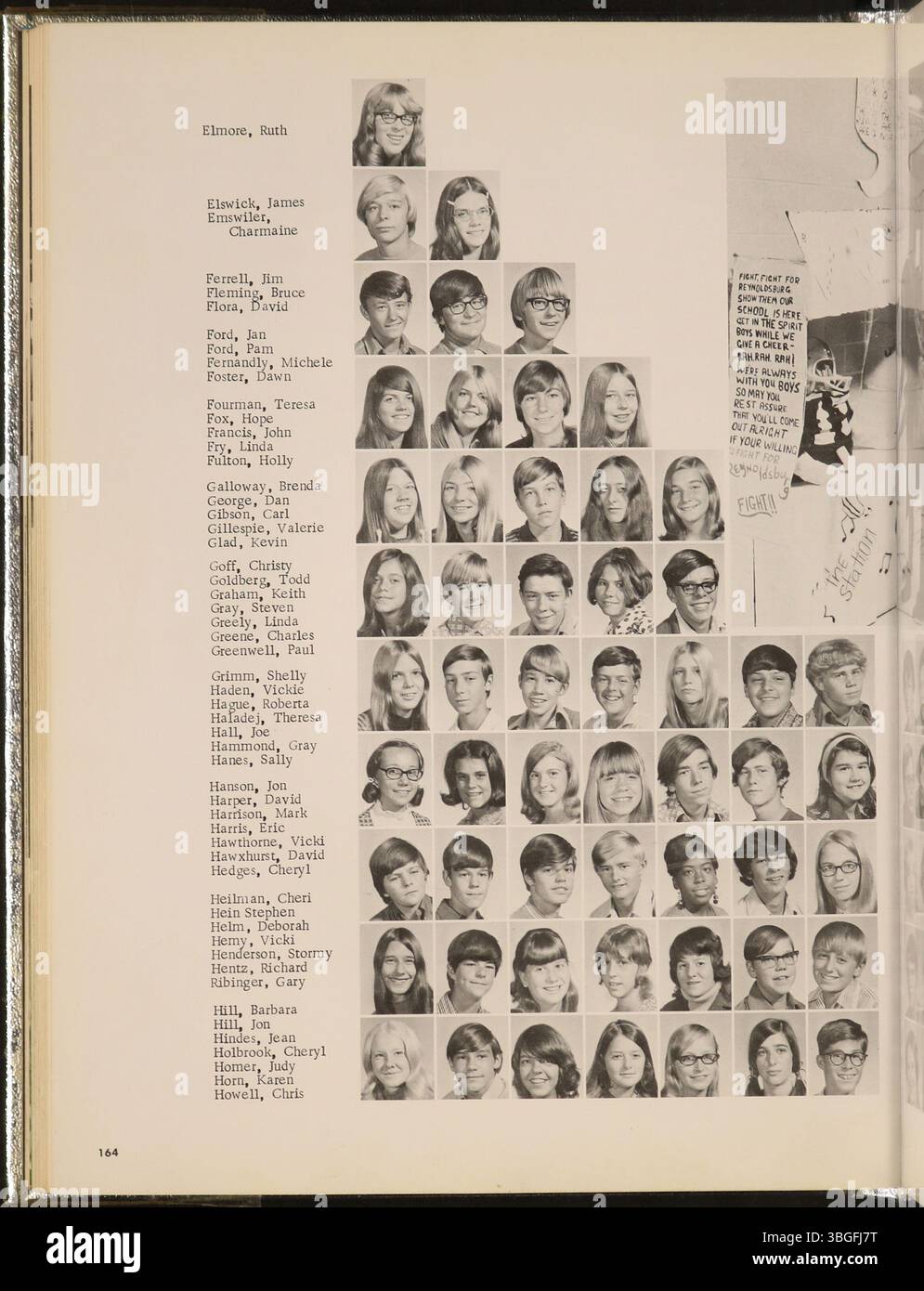 The 1972 Reynolian yearbook of Reynoldsburg High School reflects on the ...