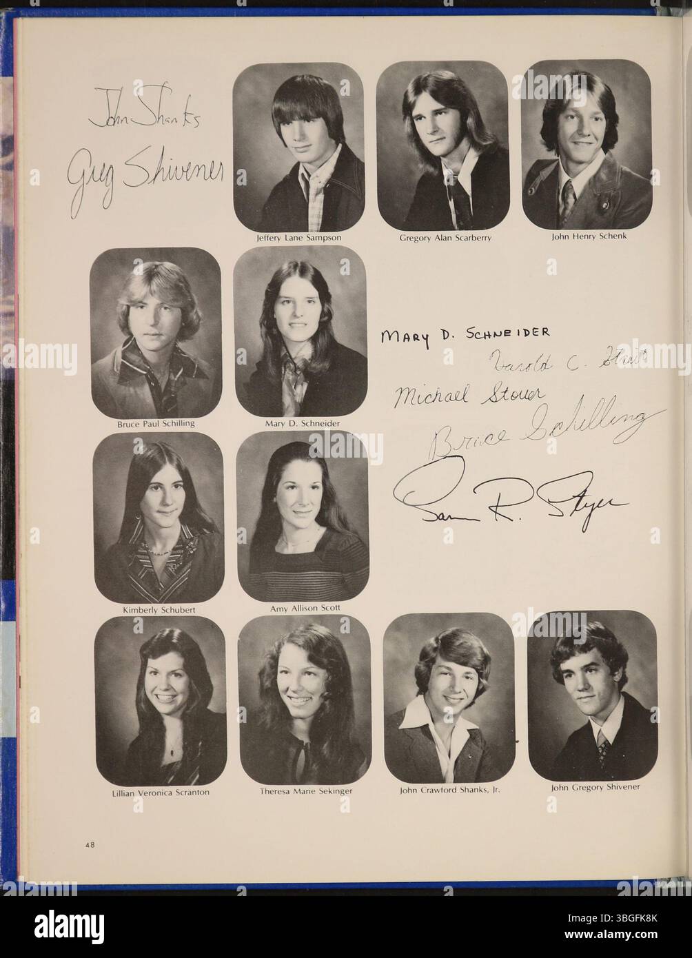 The 1977 Reynolian yearbook page features the historic milestones of ...