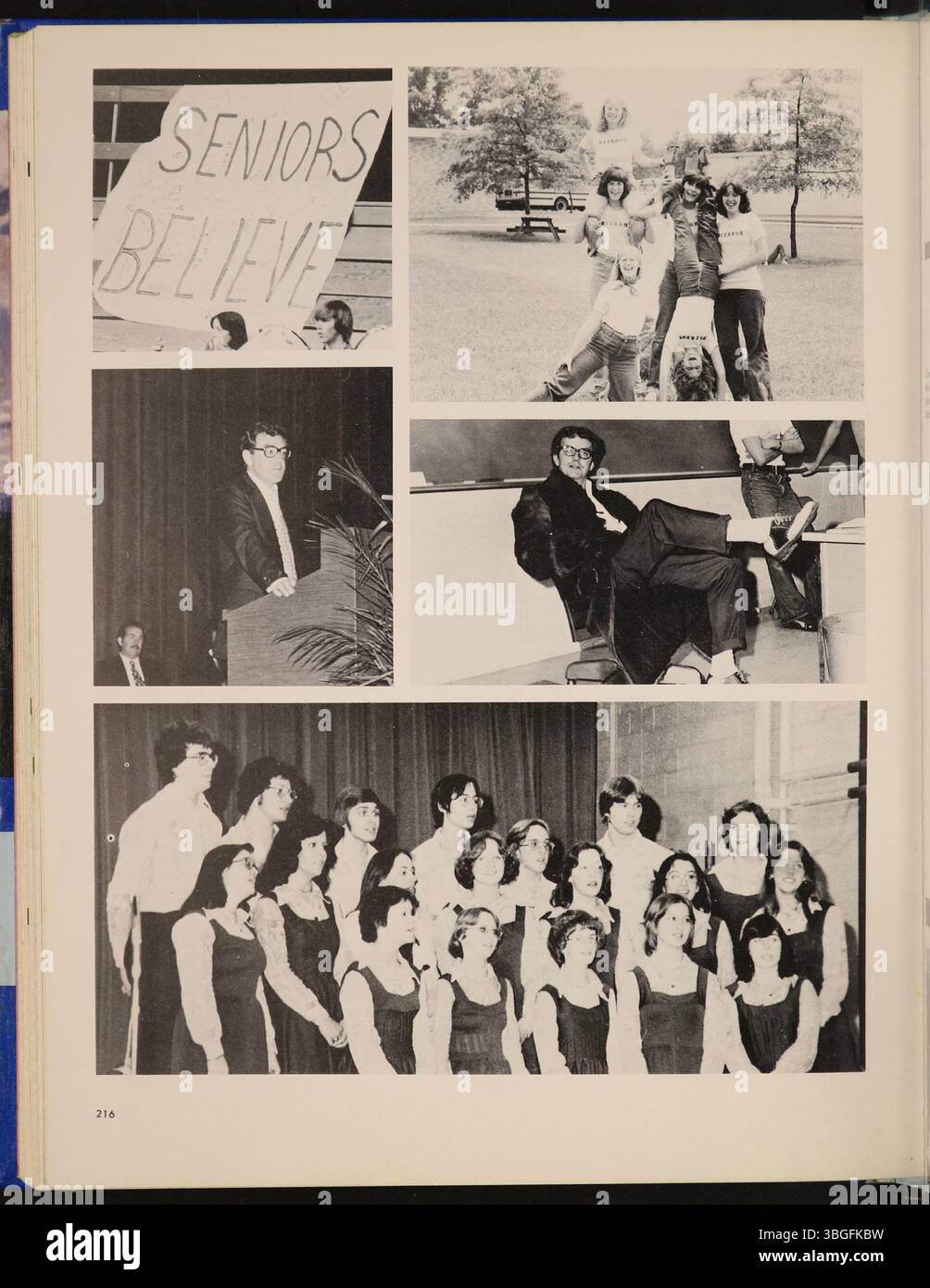 The 1977 Reynolian yearbook for Reynoldsburg High School traces the ...