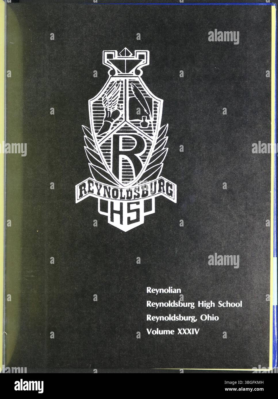 The 1977 Reynolian yearbook from Reynoldsburg High School captures the ...
