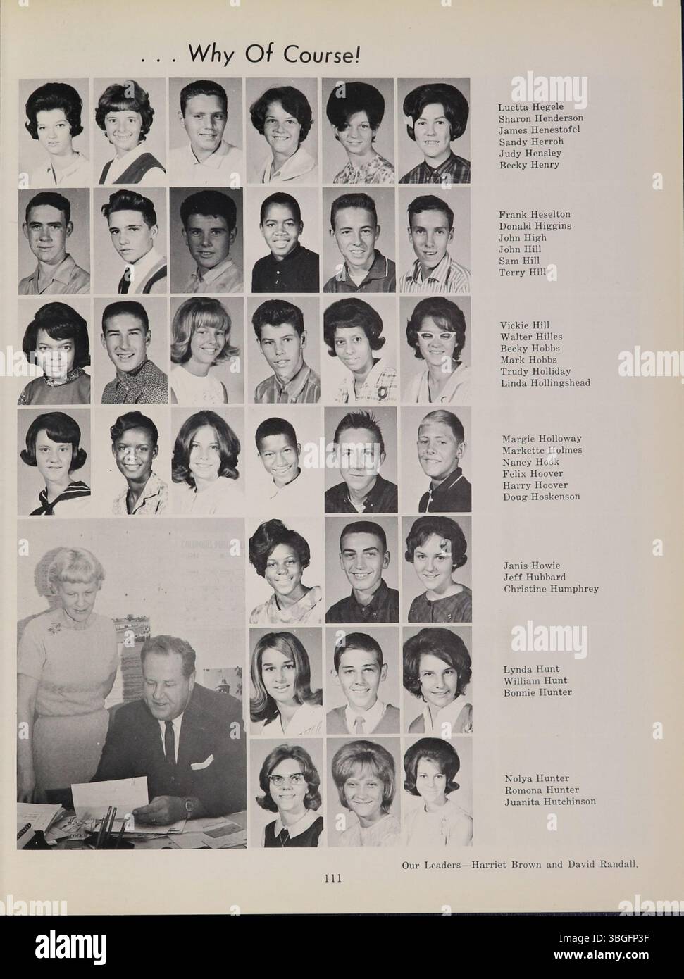 The 1965 yearbook, titled 'The Occident,' offers insight into West High ...