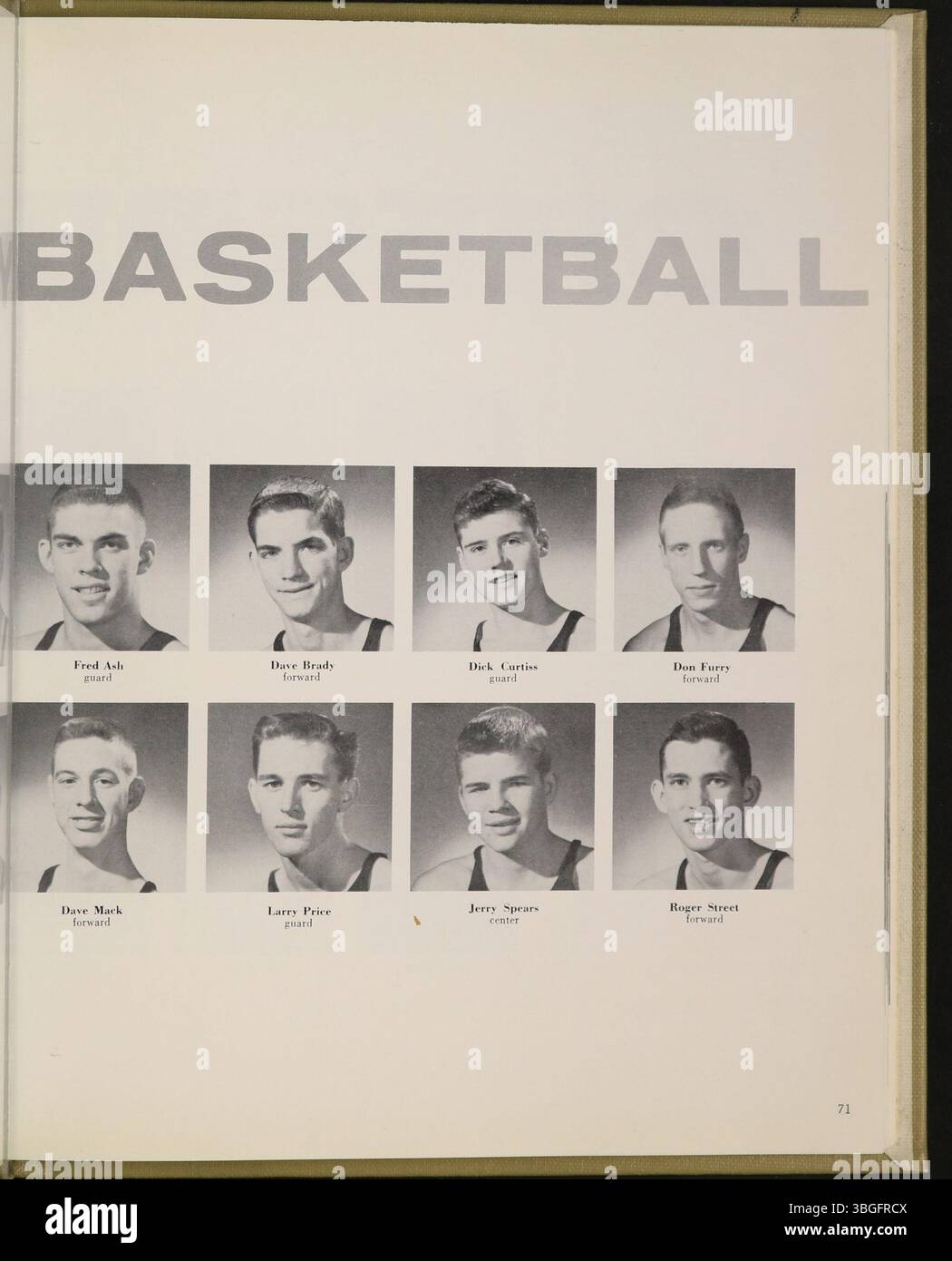 Page 73 of the 1958 West High School yearbook includes information on ...