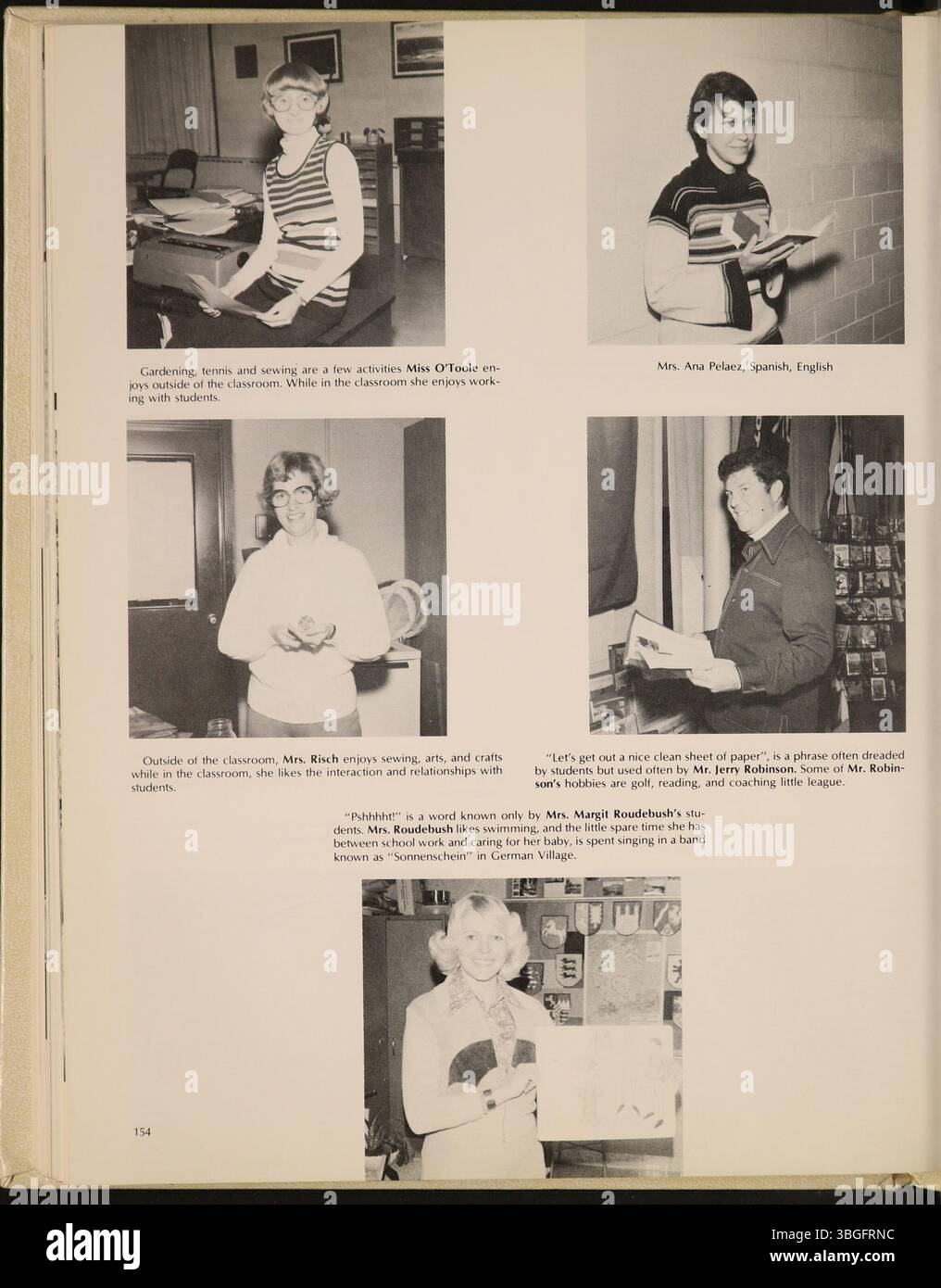 The 1978 Reynoldsburg High School yearbook, 'Reynolian,' reflects the ...