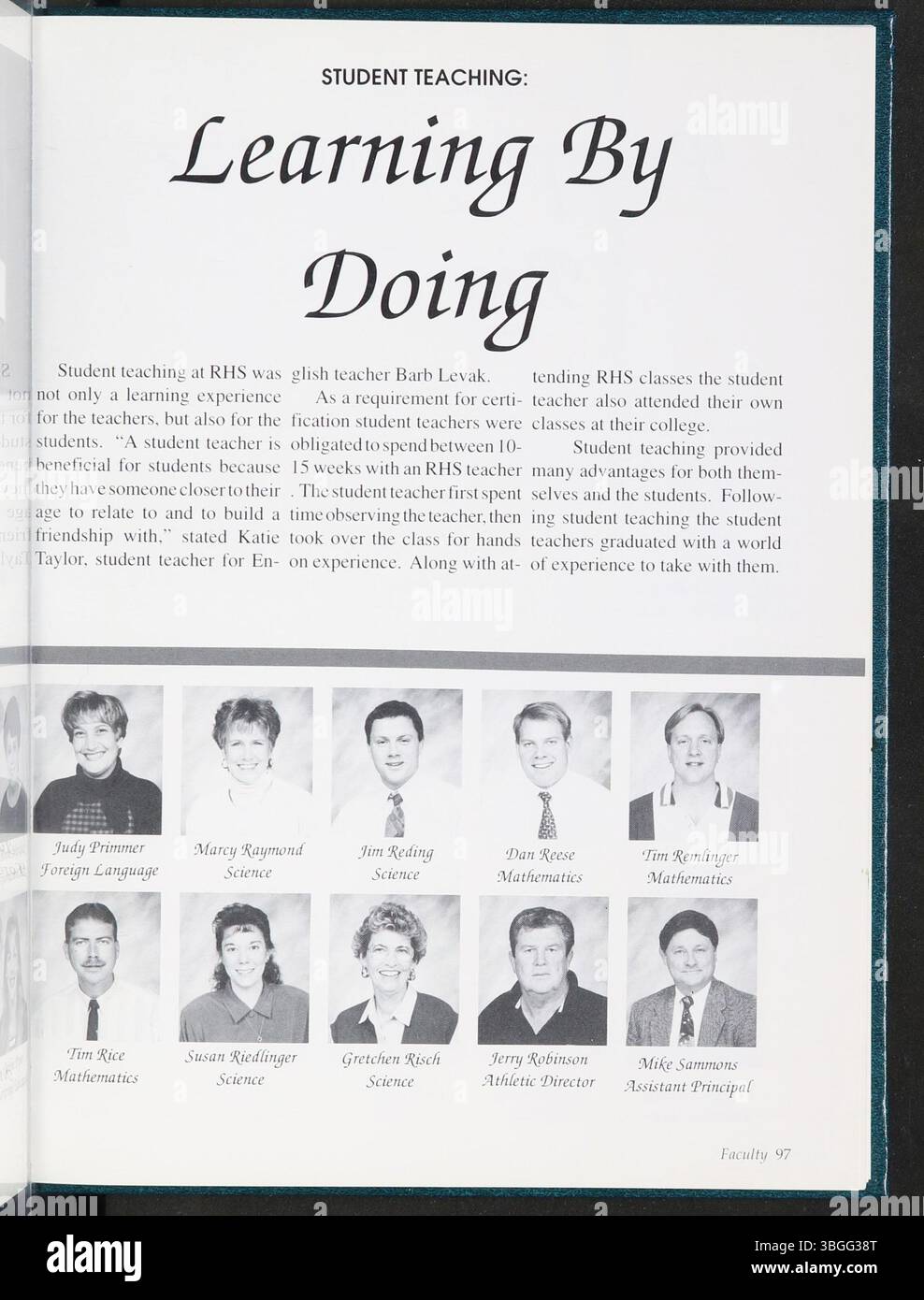 The 1995 Reynolian yearbook from Reynoldsburg High School traces the ...