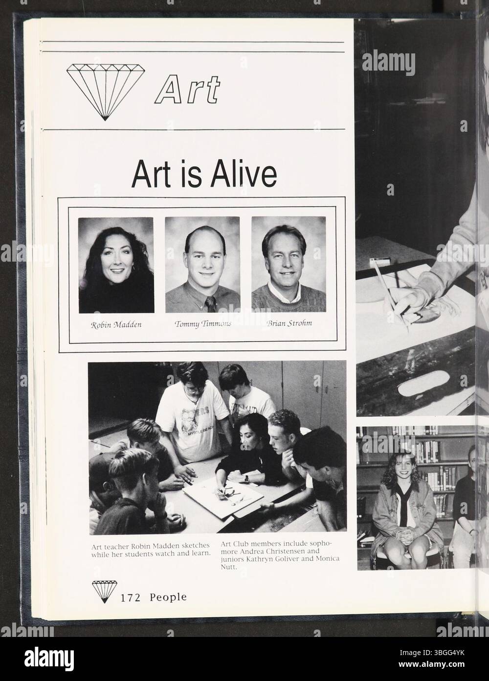 Reynoldsburg High School yearbook 1994 features the Reynolian ...