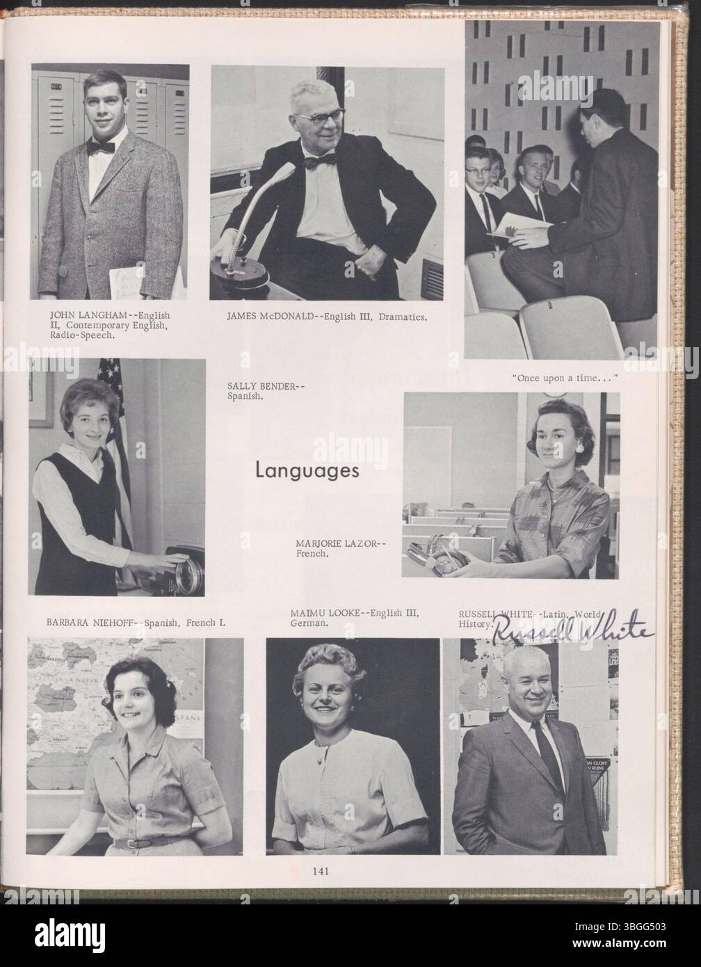 The 1965 Whetstone High School yearbook includes portraits of students ...